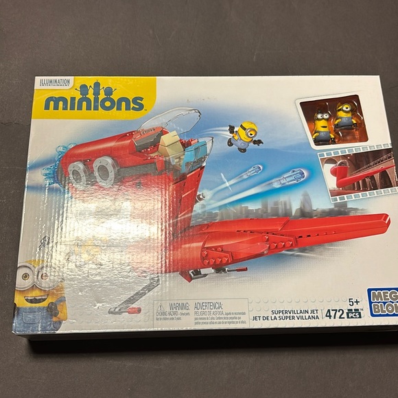 Mega Bloks | Toys | Minions Mega Bloks Minion Movie Supervillain Jet ...